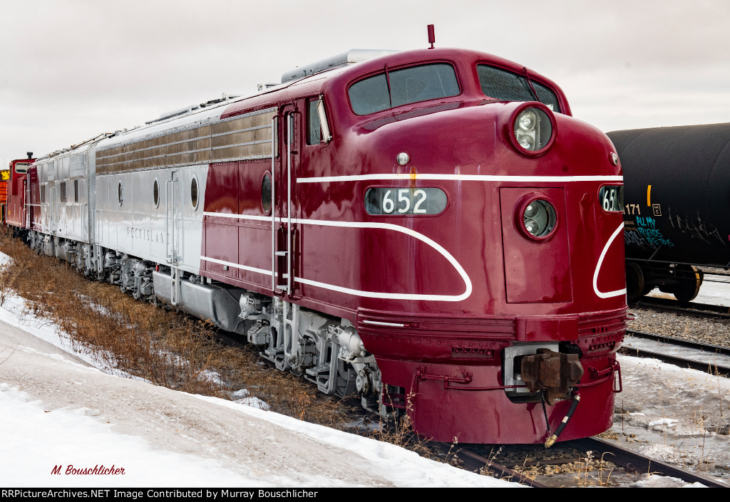 Rock Island 652 on Iowa Northern Railway